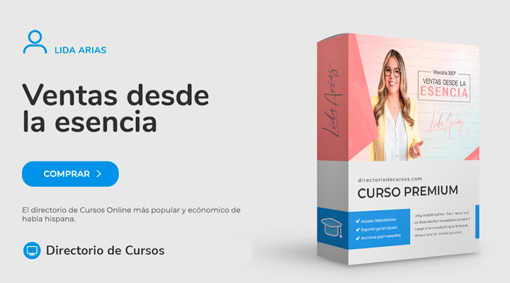 Ventas desde la esencia - Lida Arias - Directorio de Cursos