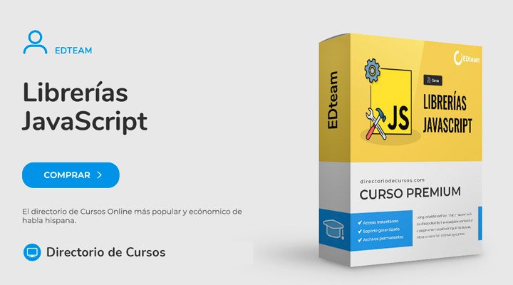 Librerías JavaScript - EDteam - Directorio de Cursos