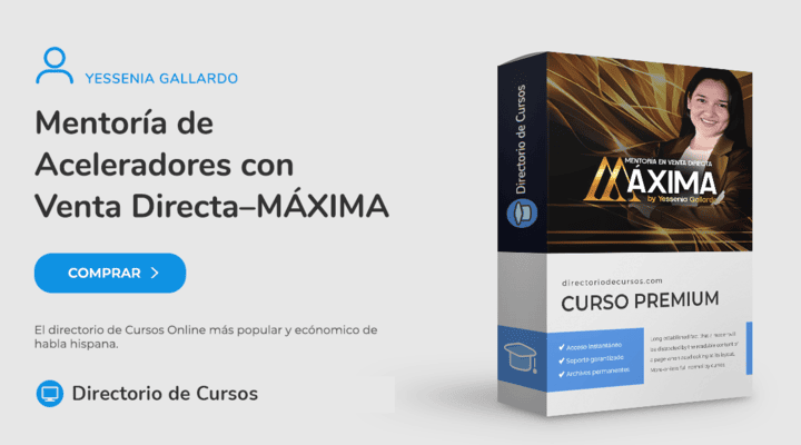 Mentoría de Aceleradores con Venta Directa – MÁXIMA – Yessenia Gallardo ...