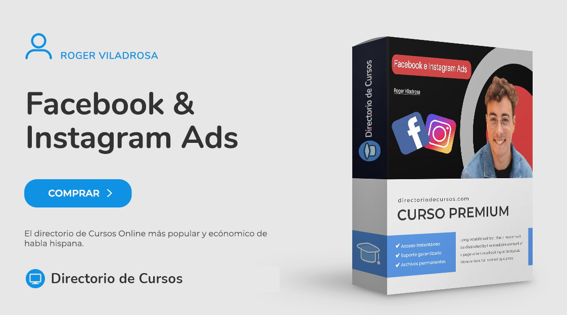 Facebook & Instagram Ads – Roger Viladrosa - Directorio de Cursos